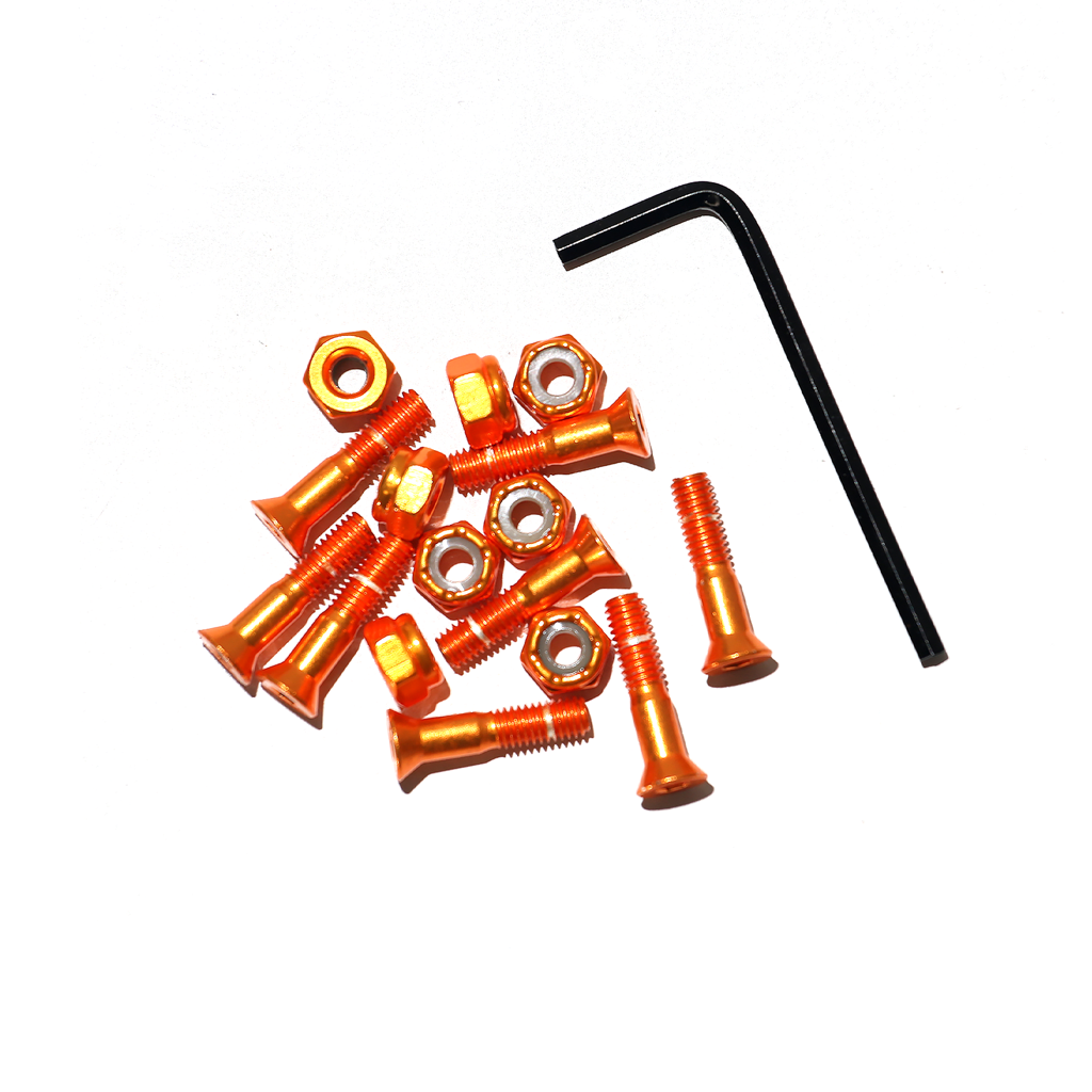 7/8" ANODIZED ORANGE HARDWARE – Sunday Hardware